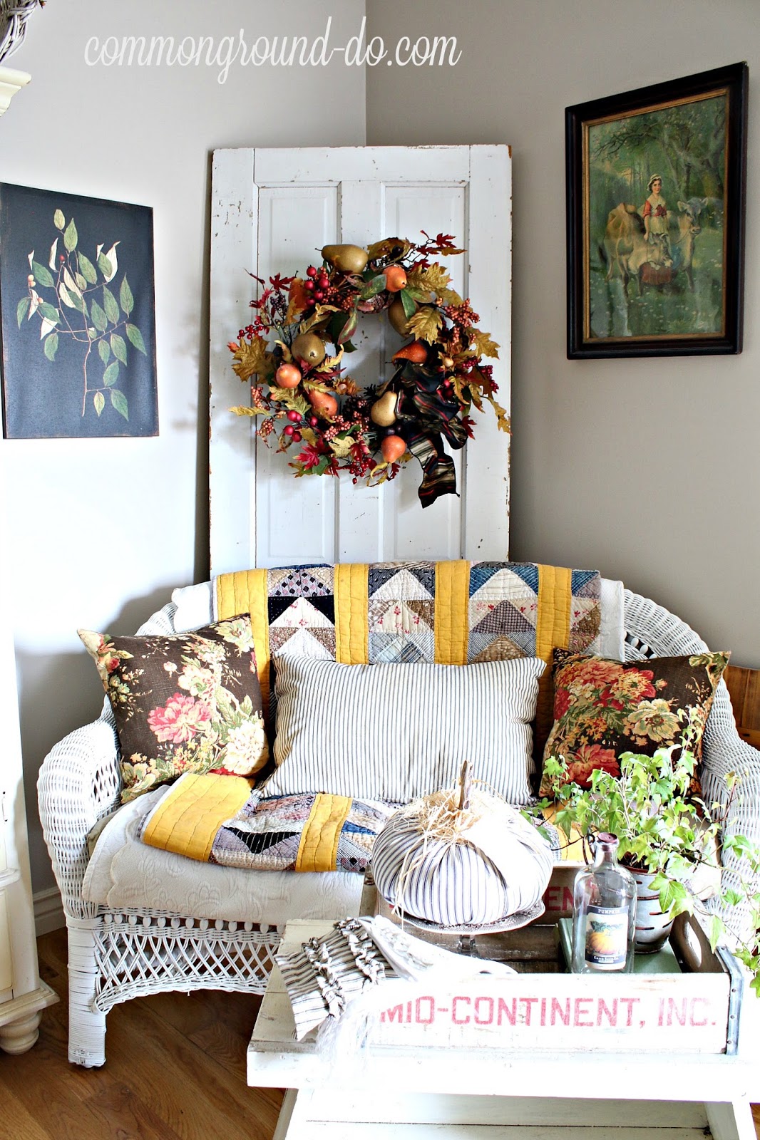 common ground : Harvest Home Fall Blog Hop