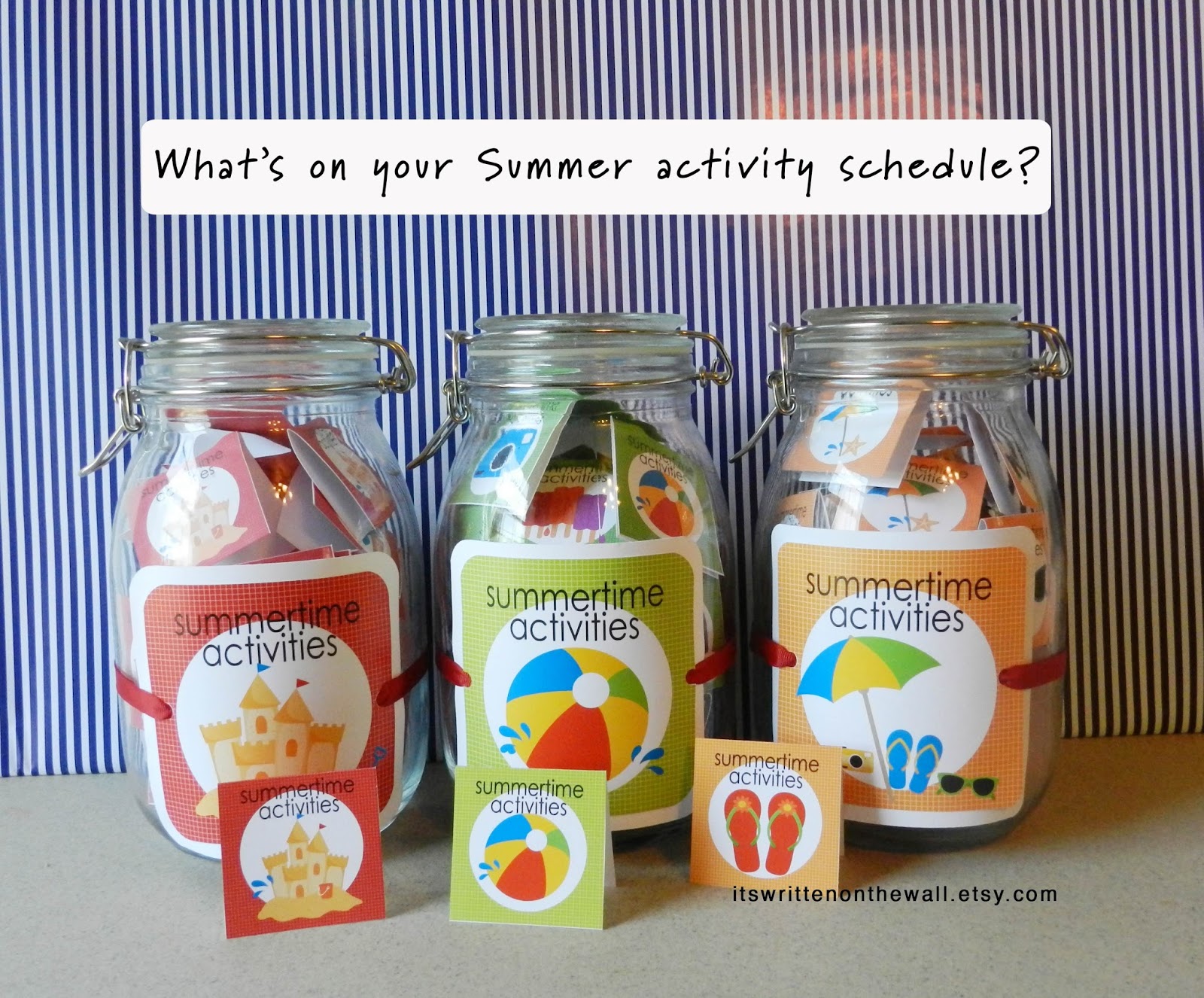 It's Written on the Wall: Fun Ideas for Summer Vacation Activities Plus ...