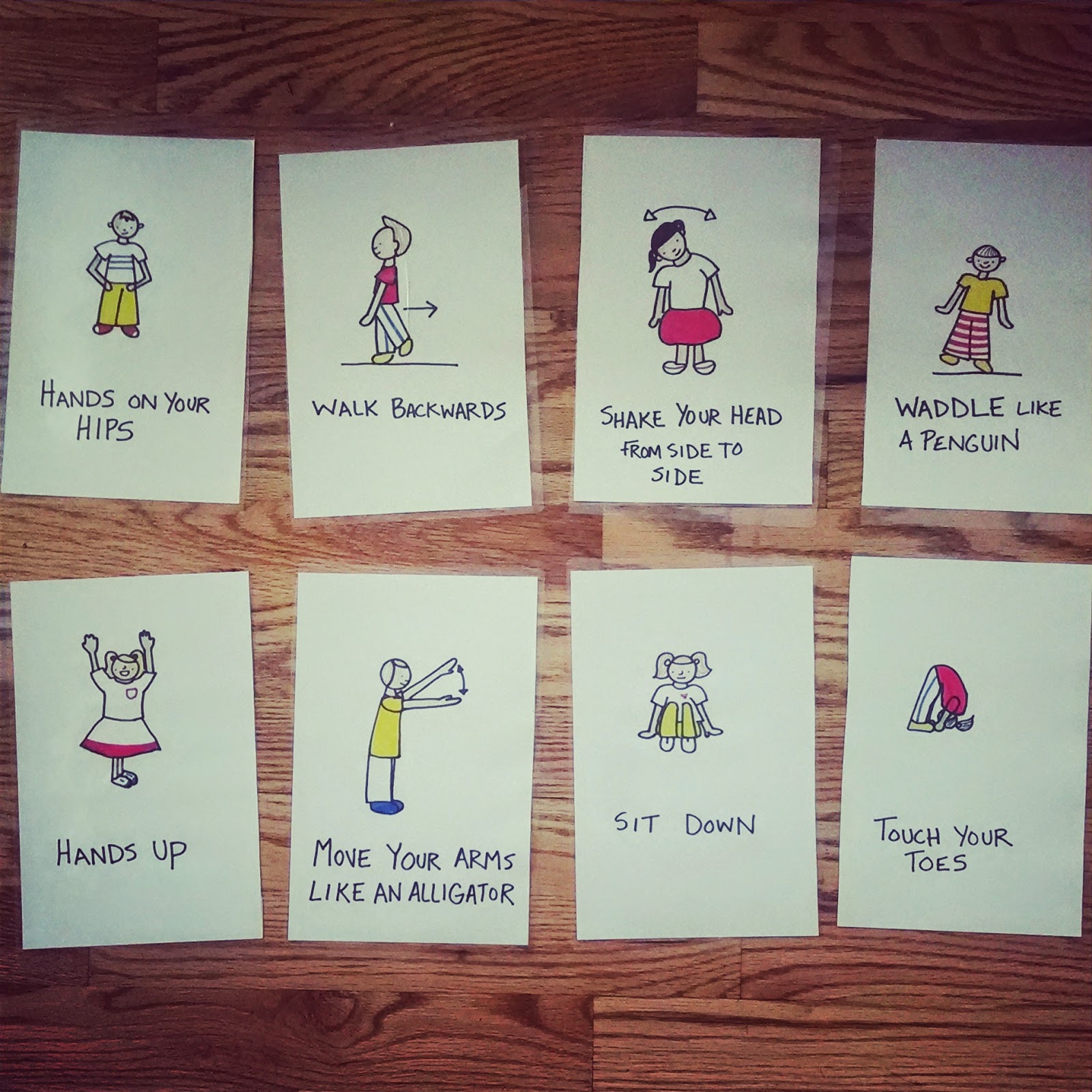 A.F.C 1 2 3: Movement Cards