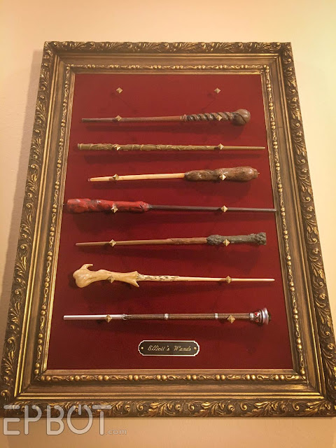EPBOT: Make Your Own Framed Wand Display: Perfect for Wizarding World ...