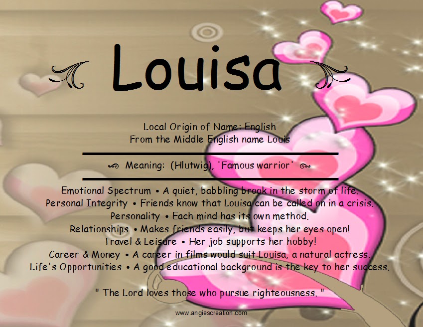 Louisa | Unique Names