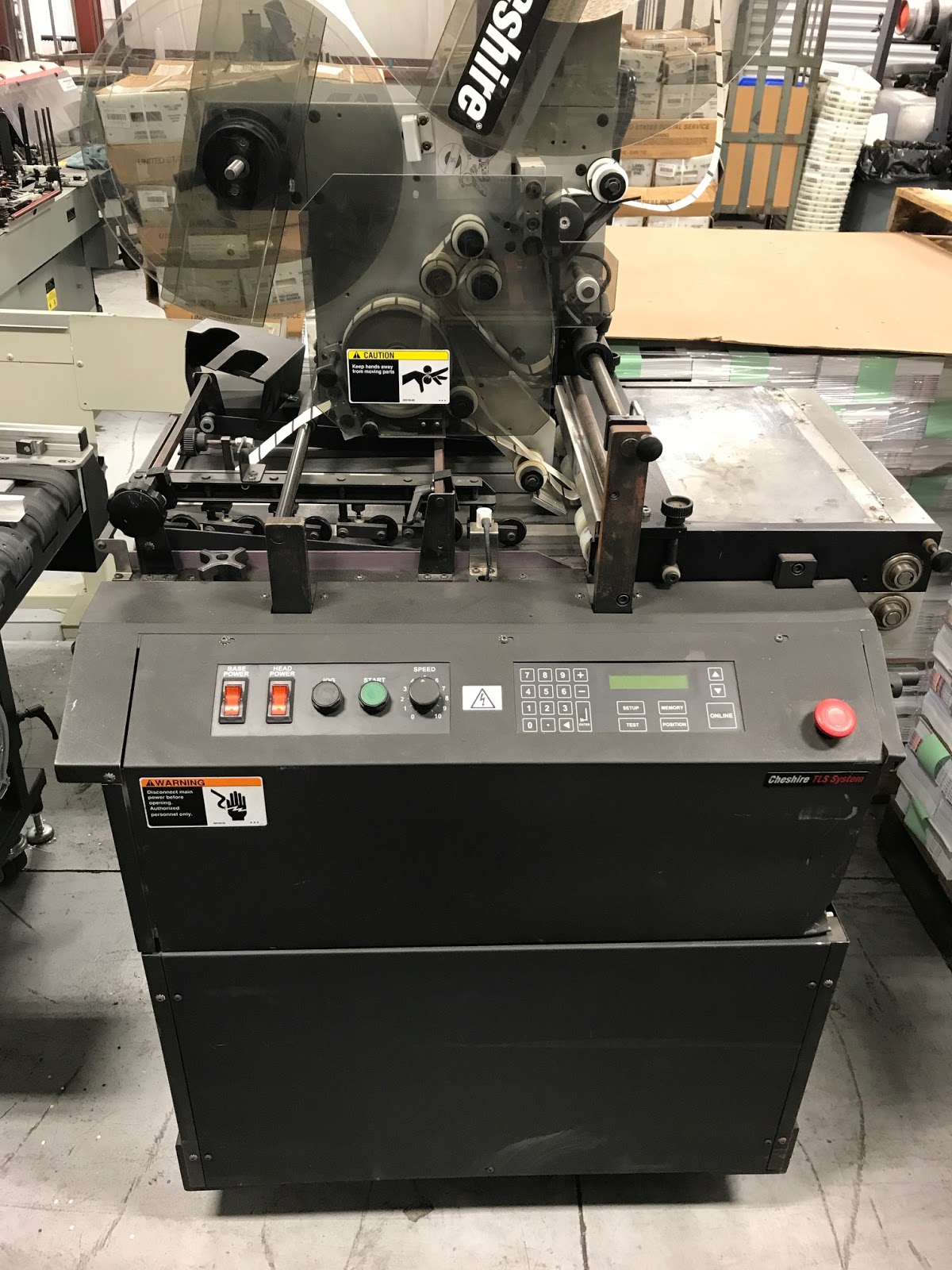 MailPost Systems: Inline Tabber, Labeler, Stamp Affixer for Sale - $ 6,800