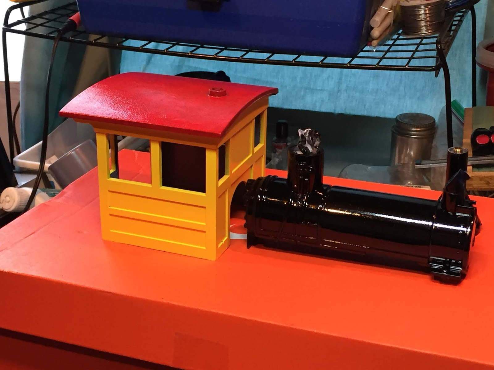 Nature's Wonderland Locomotive Kitbash