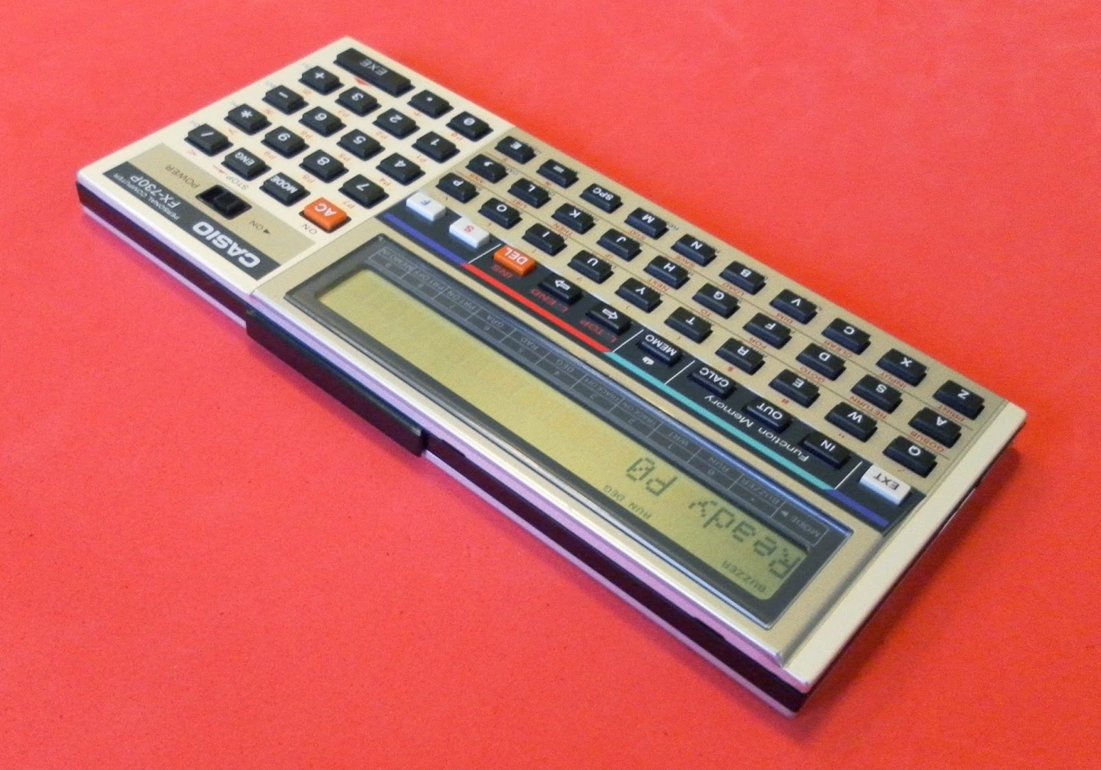 CASIO FX-730P Personal Computer, Japan, year 1988