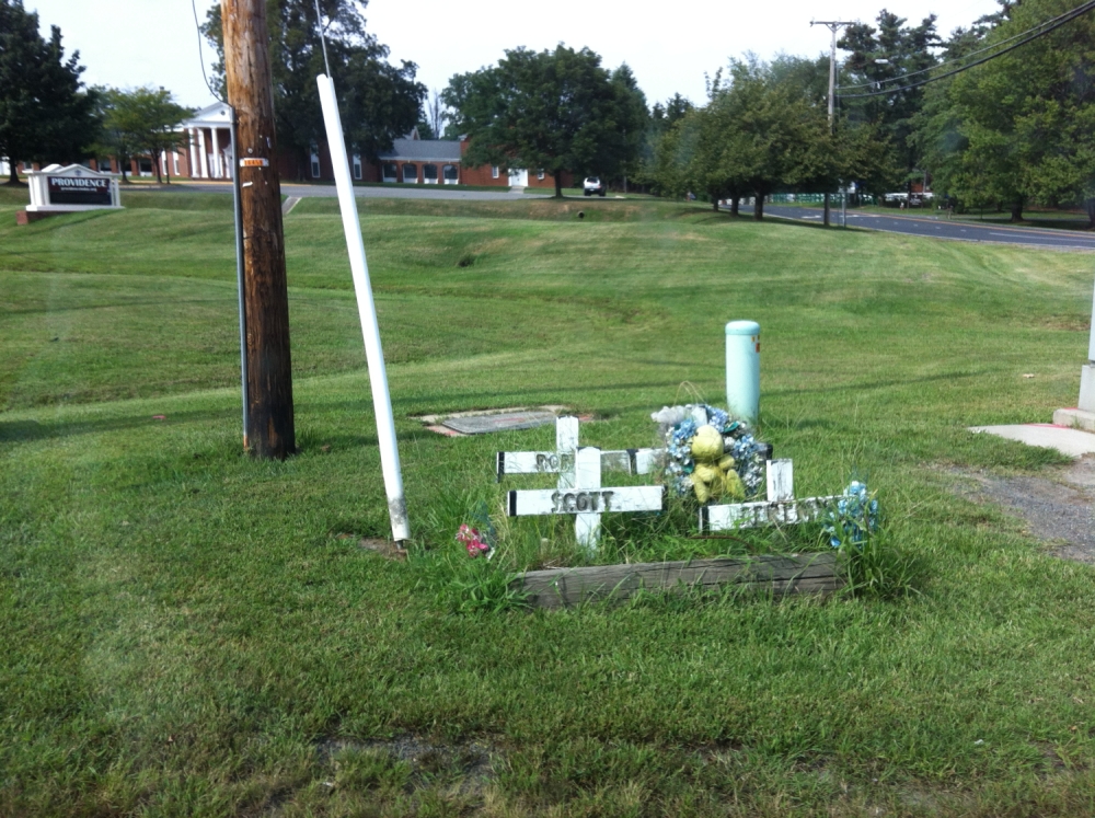 Tech-media-tainment: Roadside memorials, a reminder to drive safely