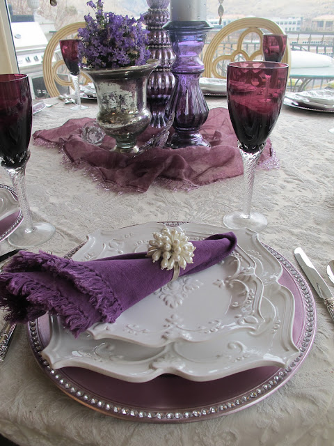 My Birthday Table - Purple Elegance - Purple Chocolat Home