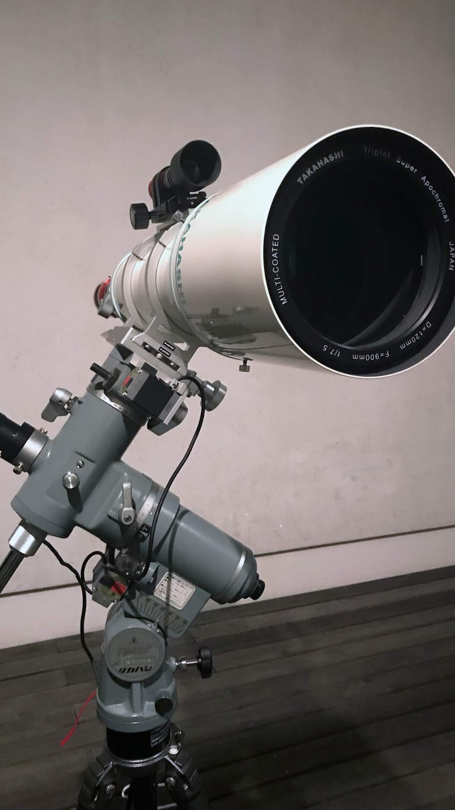 新観測装置 TAKAHASHI TSA-120 \(^o^)／