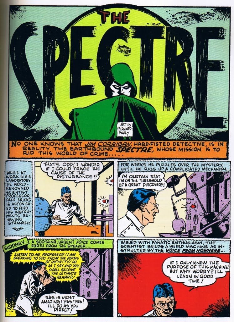 The Great Comic Book Heroes: The Spectre in 'the Return of Zor'