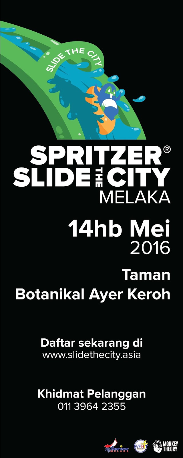 TOURISM MELAKA: SPRITZER SLIDE THE CITY