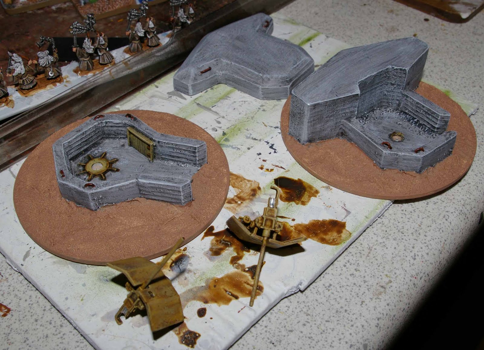 Tim's Tanks: Antenocitis Workshop 15mm D-Day Bunkers - Part Two