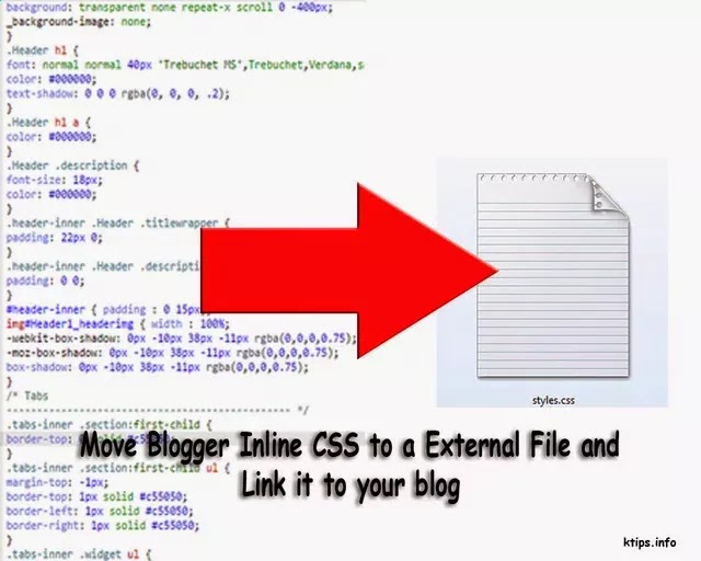 Komputer tips: How To Move Blogger Inline Styles CSS to External CSS ...