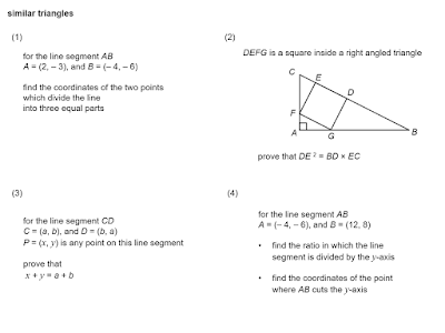 MEDIAN Don Steward mathematics teaching: similar triangles