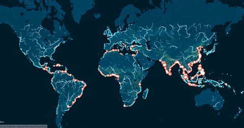 Maps Mania: The World's Most Polluted Rivers