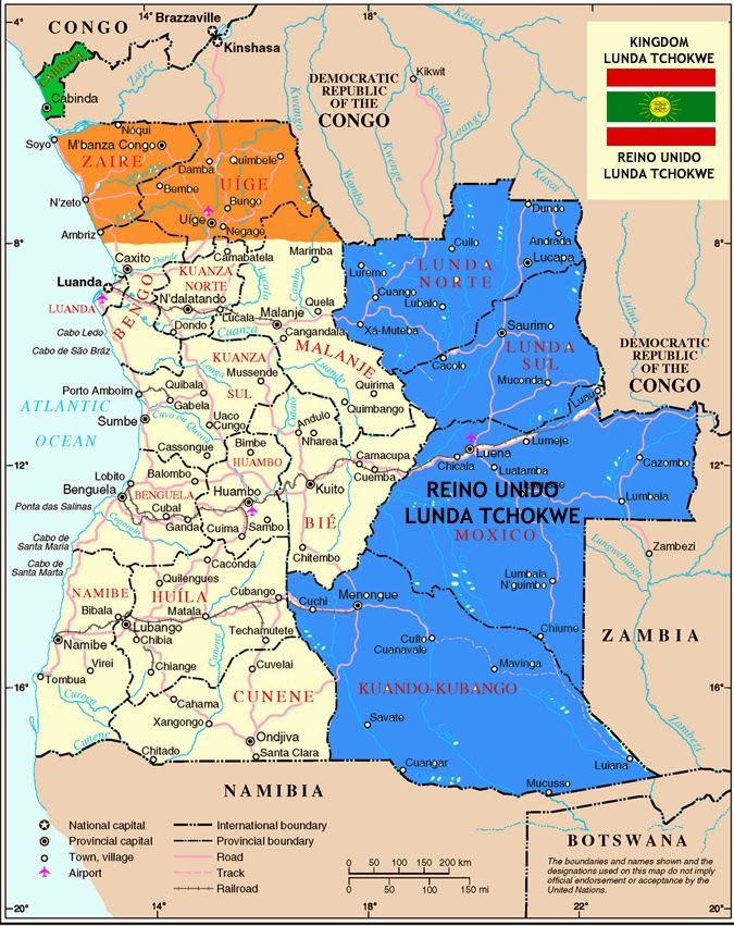 MOVIMENTO DO PROTECTORADO LUNDA TCHOKWE: A LUTA SECULAR DO POVO LUNDA ...