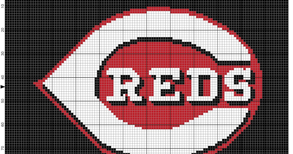 Kendra's Crocheted Creations: Cincinnati Reds free graph