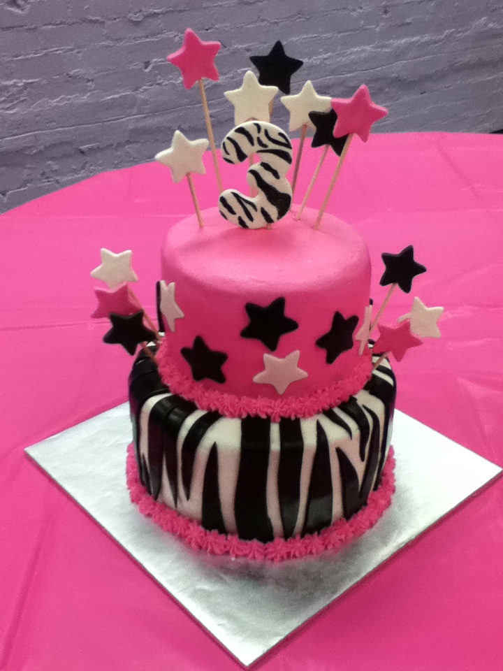 If It's Sugar: Another Zebra Print Cake