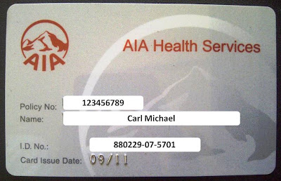 Insurance & Financial Planning: AIA Medical Card