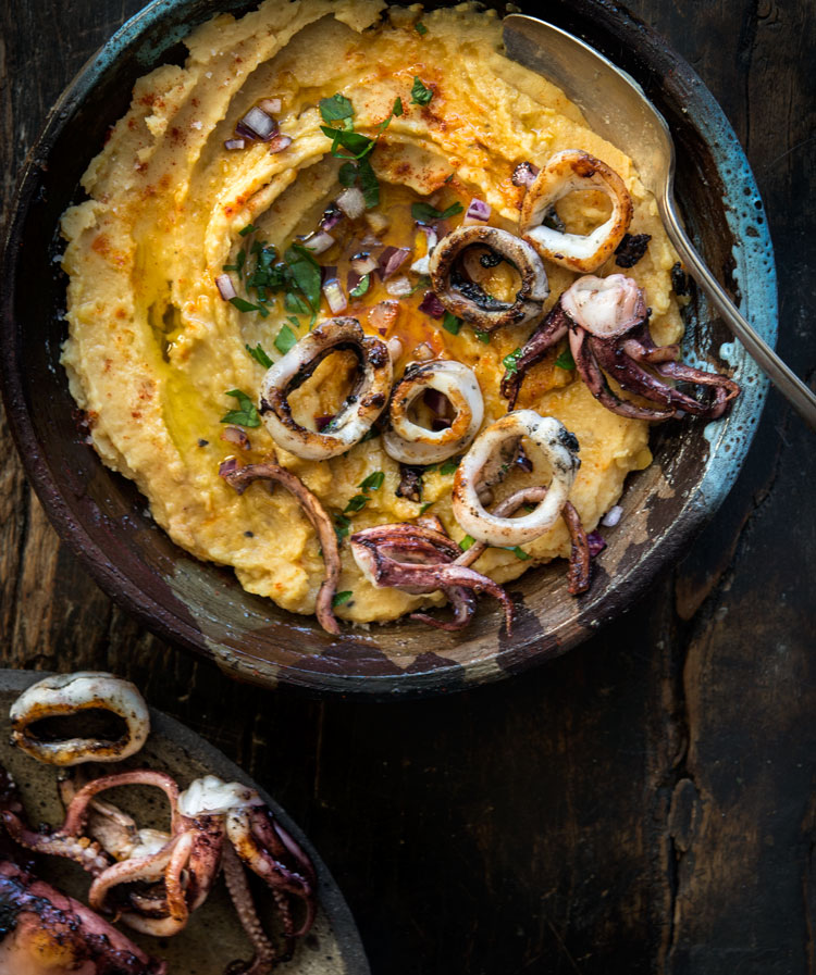 Purée of Yellow Split Peas (aka Greek Fava) - WILD GREENS & SARDINES