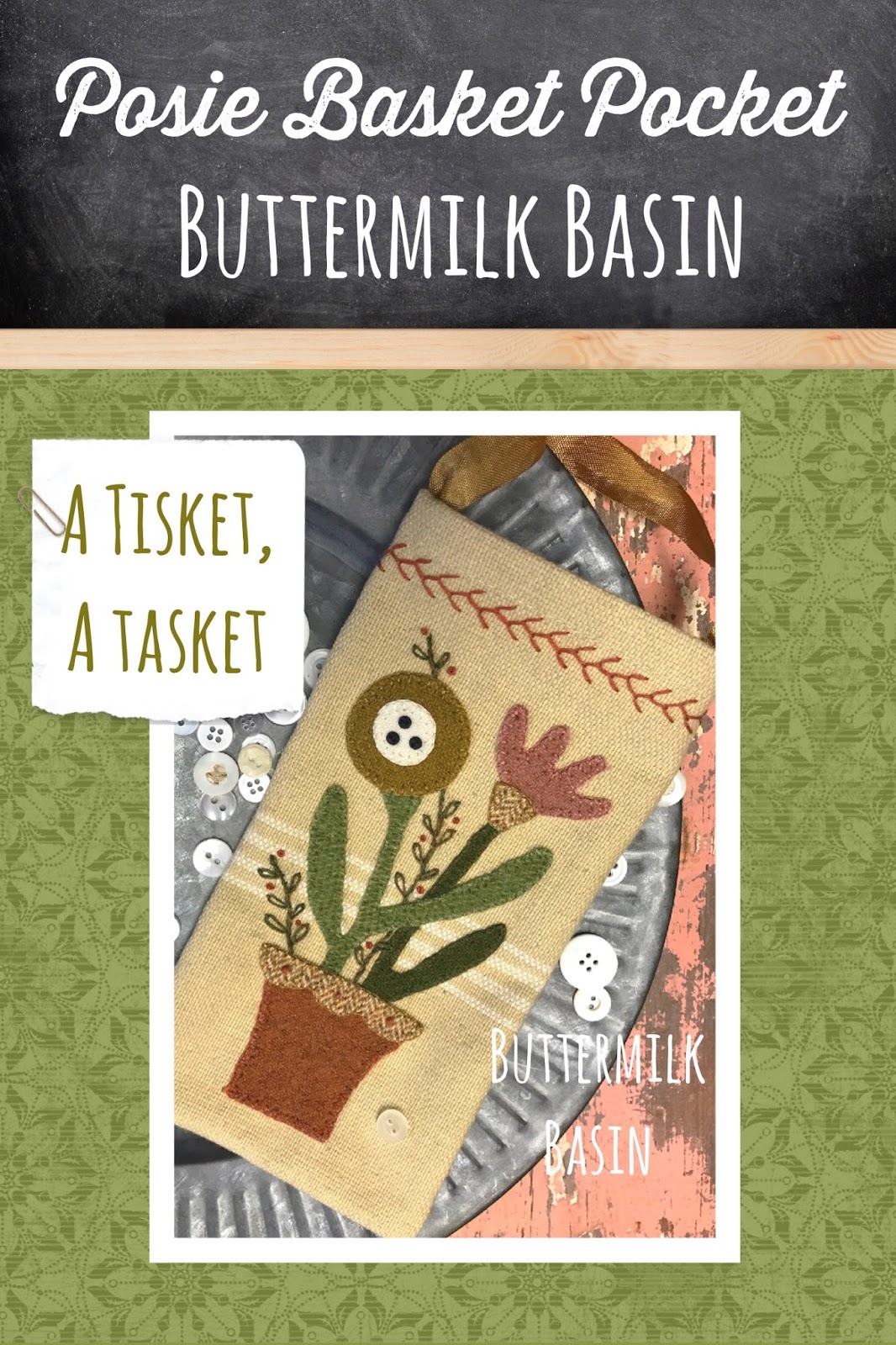 Buttermilk Basin Design Studio: Happy Friday, and "A Tisket A Tasket ...