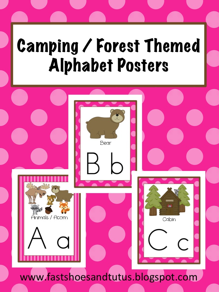 Fast Shoes and Tutus - A Kindergarten Blog: Camping / Forest / Woodland ...