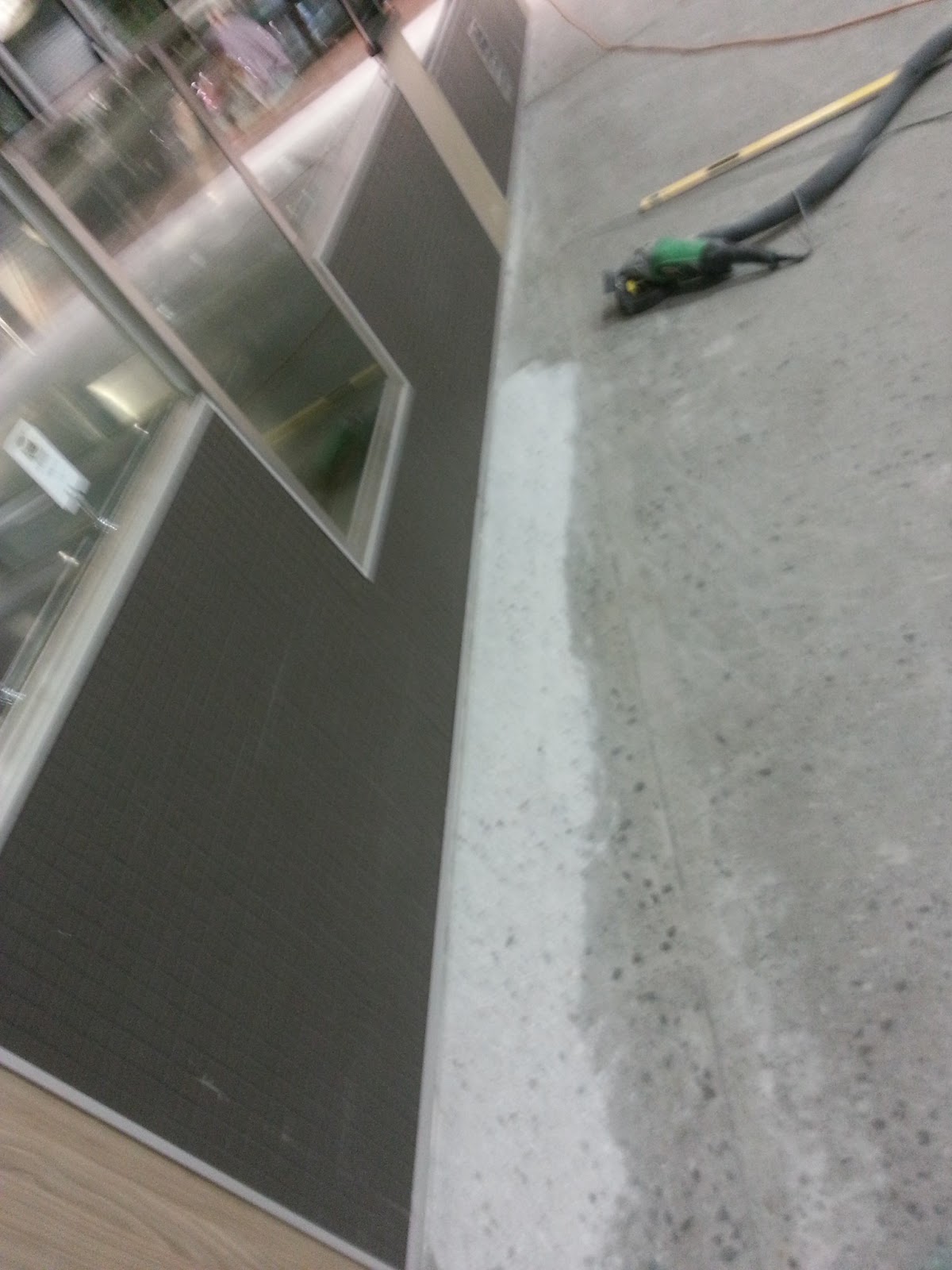 ConcreteFx™: Polished Concrete Food Court DFO Moorabbin.