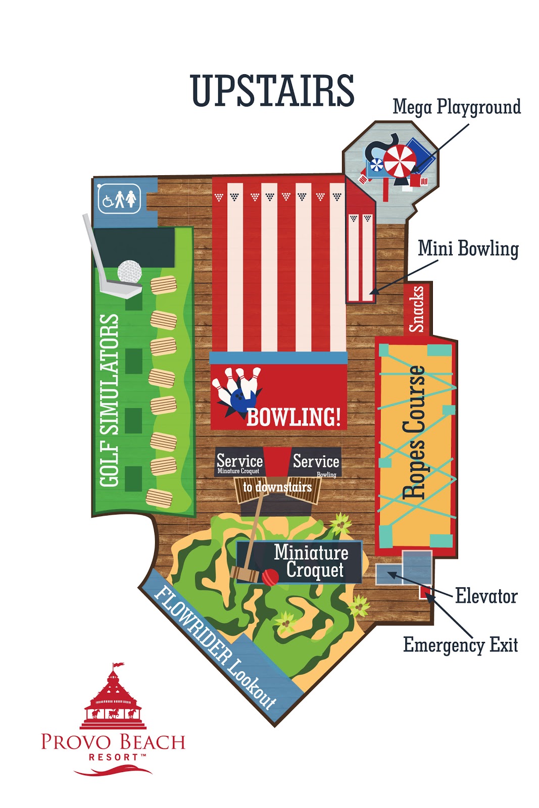 The Artful Wayfarings of Kelsey Carlson: Provo Beach Resort, layout MAPS!