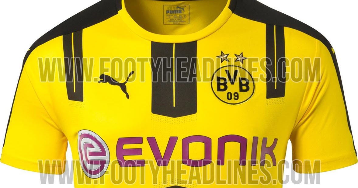 Soccer777: Soccer777.org--2016-17 Dortmund home yellow socer kit