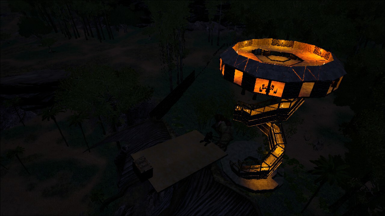 Darkling's Ark Builds: UFO Base and Spiral Towers