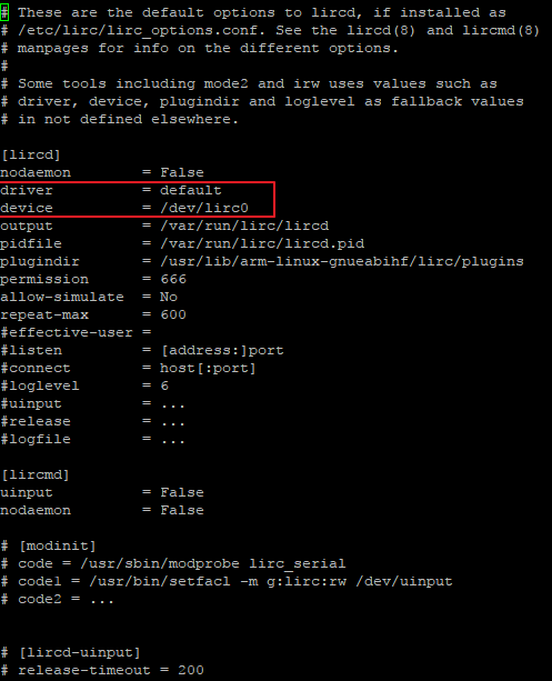 LIRC 紅外線遙控 與 樹莓派安裝實作