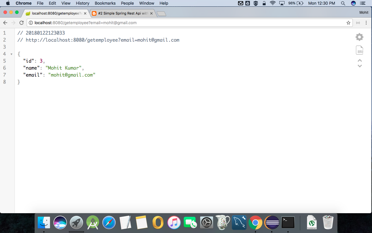 3 Passing Query Paramater In Rest Api