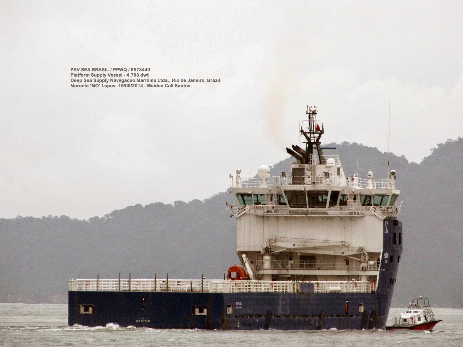 Santos Shiplovers: PSV Sea Brasil / PPWQ - Suspendendo do Saipem em sua ...