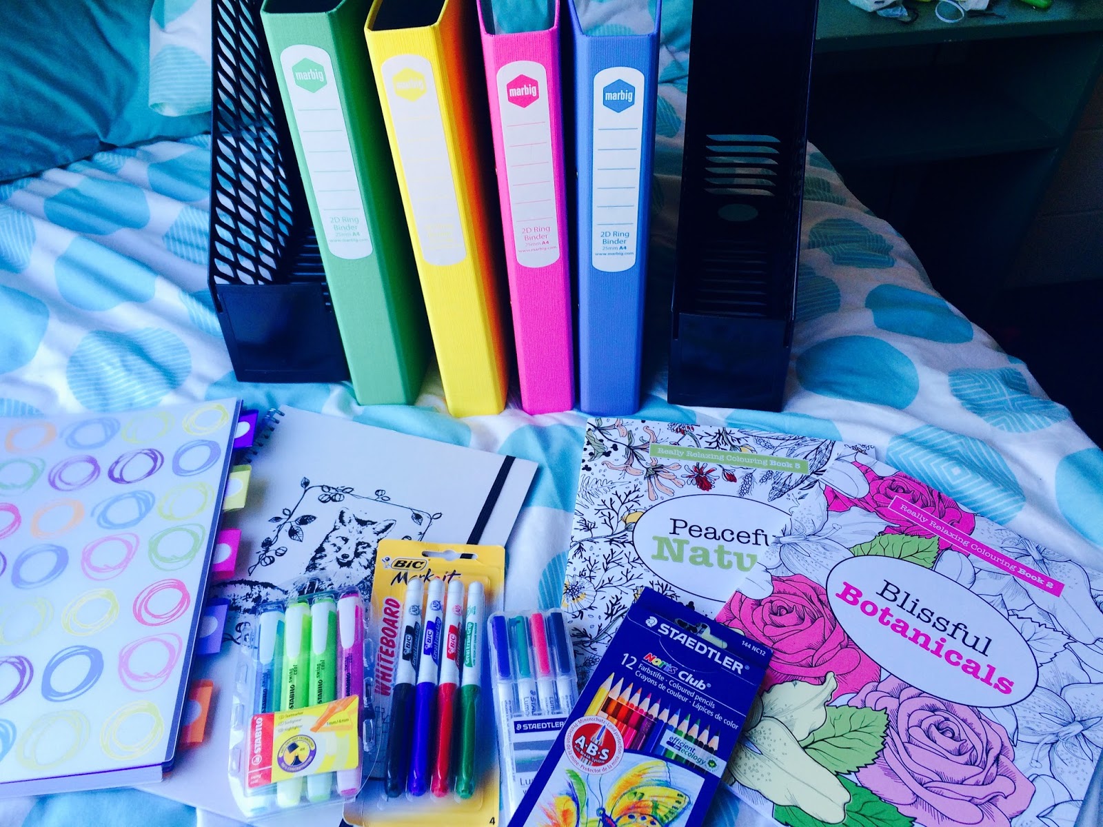 kateyadventures: Back to Uni Stationery Haul!
