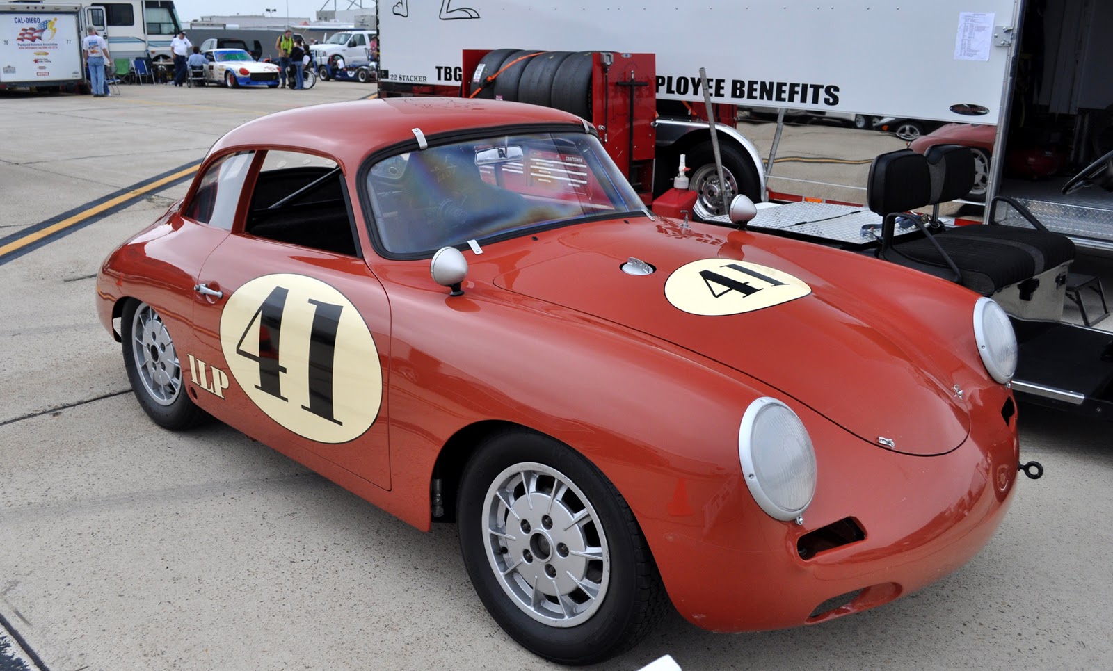 Just A Car Guy: Another rare Porsche, 1961 356 notchback (aka hardtop ...