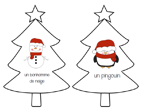 French reading game: Le lutin sous l'arbre de Noël - Primary French ...