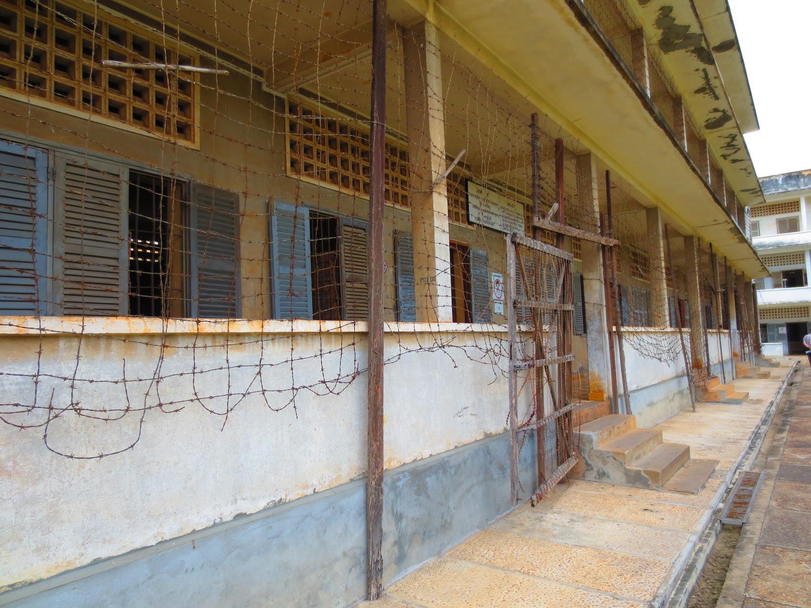 Tiny Netbook. Big Adventure.: The Tuol Sleng Prison and Genocide Museum.