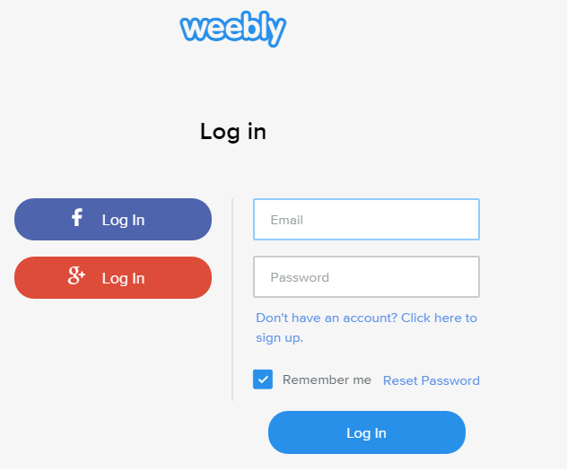 How to reset Weebly Website Password? - Tech Pacific
