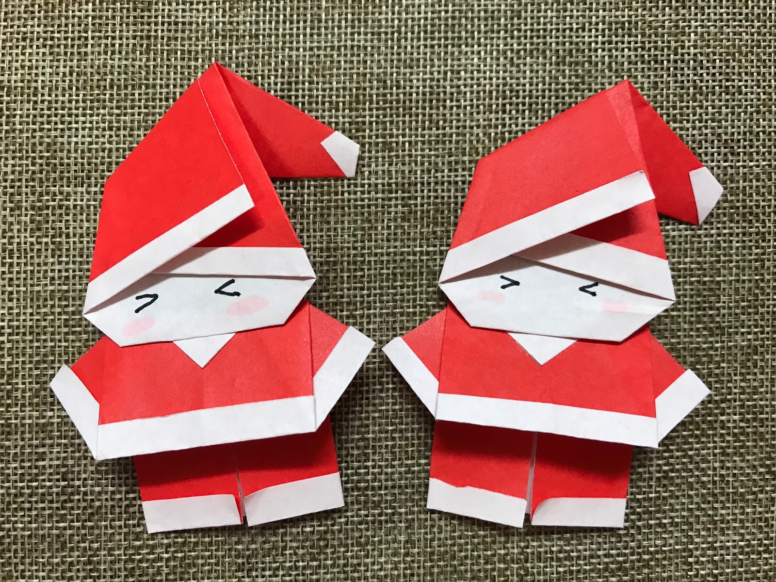 Tutorial #40: Origami Santa Claus | The Idea King