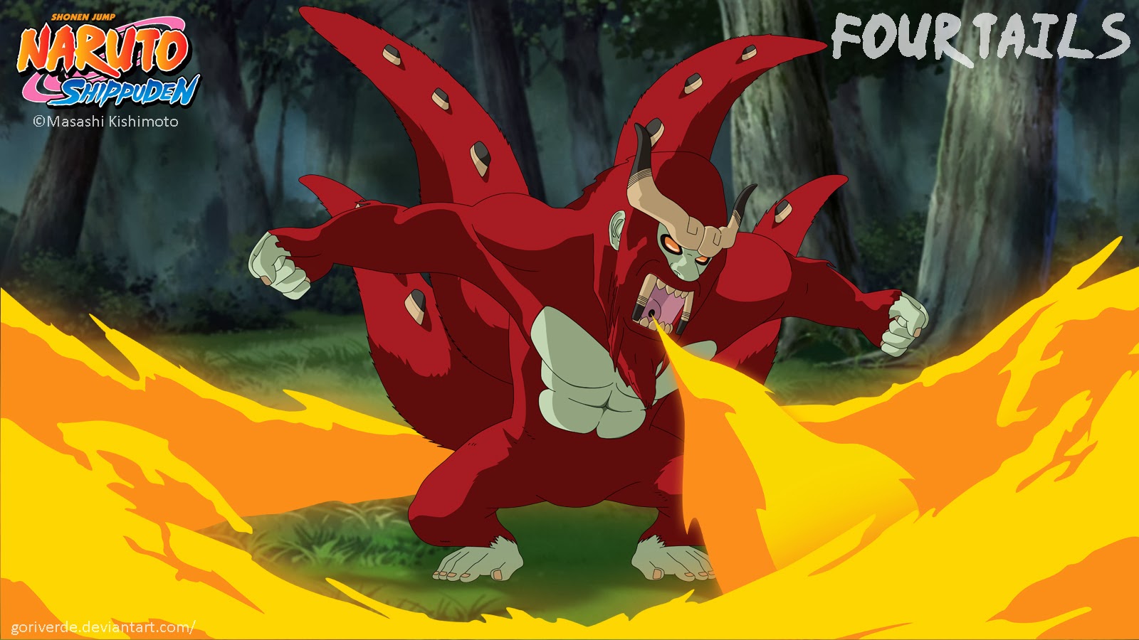 Imágenes de Naruto : Imágenes de Cartas de las Bestias con colas ...