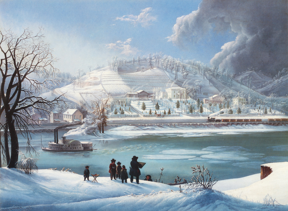 19th century American Paintings: Paintings of Winter
