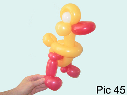 CLASSICAL: Balloon duck. Balloon goose. Balloon ostrich