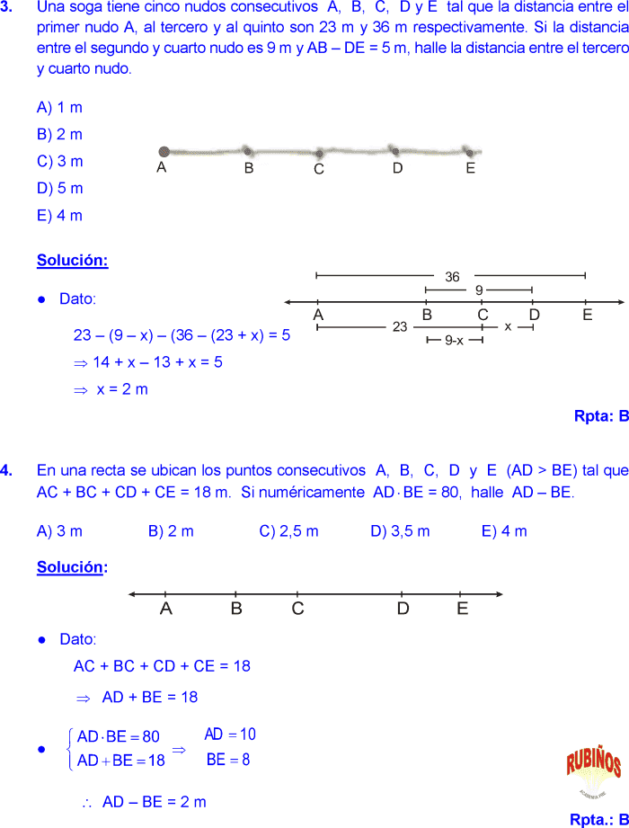 SEGMENTOS EJERCICIOS RESUELTOS PDF