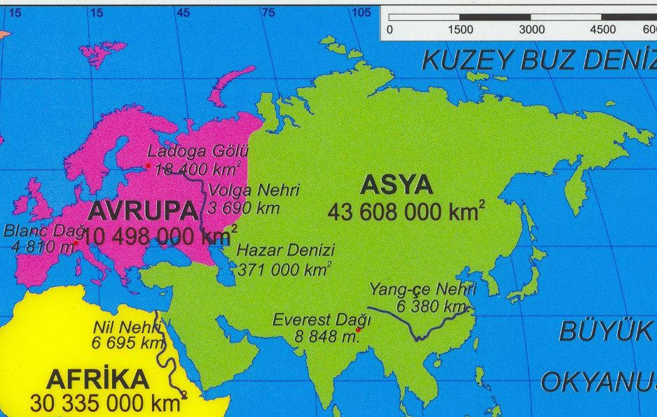 Eski Turk devletleri Haritasi - Ders Kitabı Cevapları