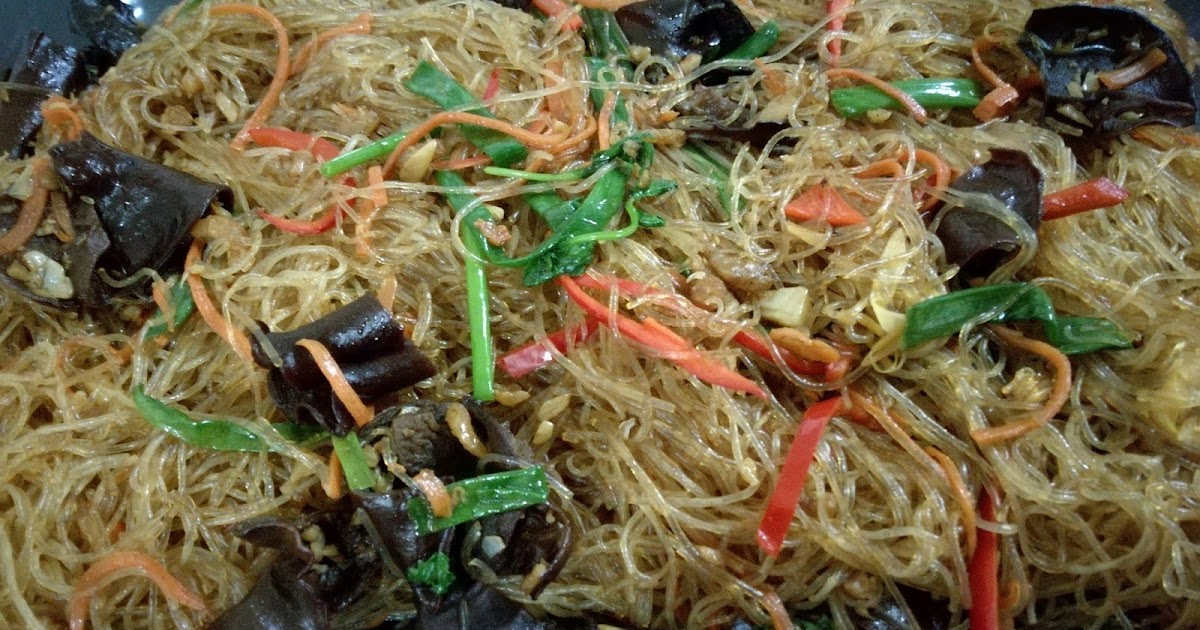 Enak Rasa Dari Dapur Kim: Fu Zhou Style Fried Glass Noodles With Mixed ...