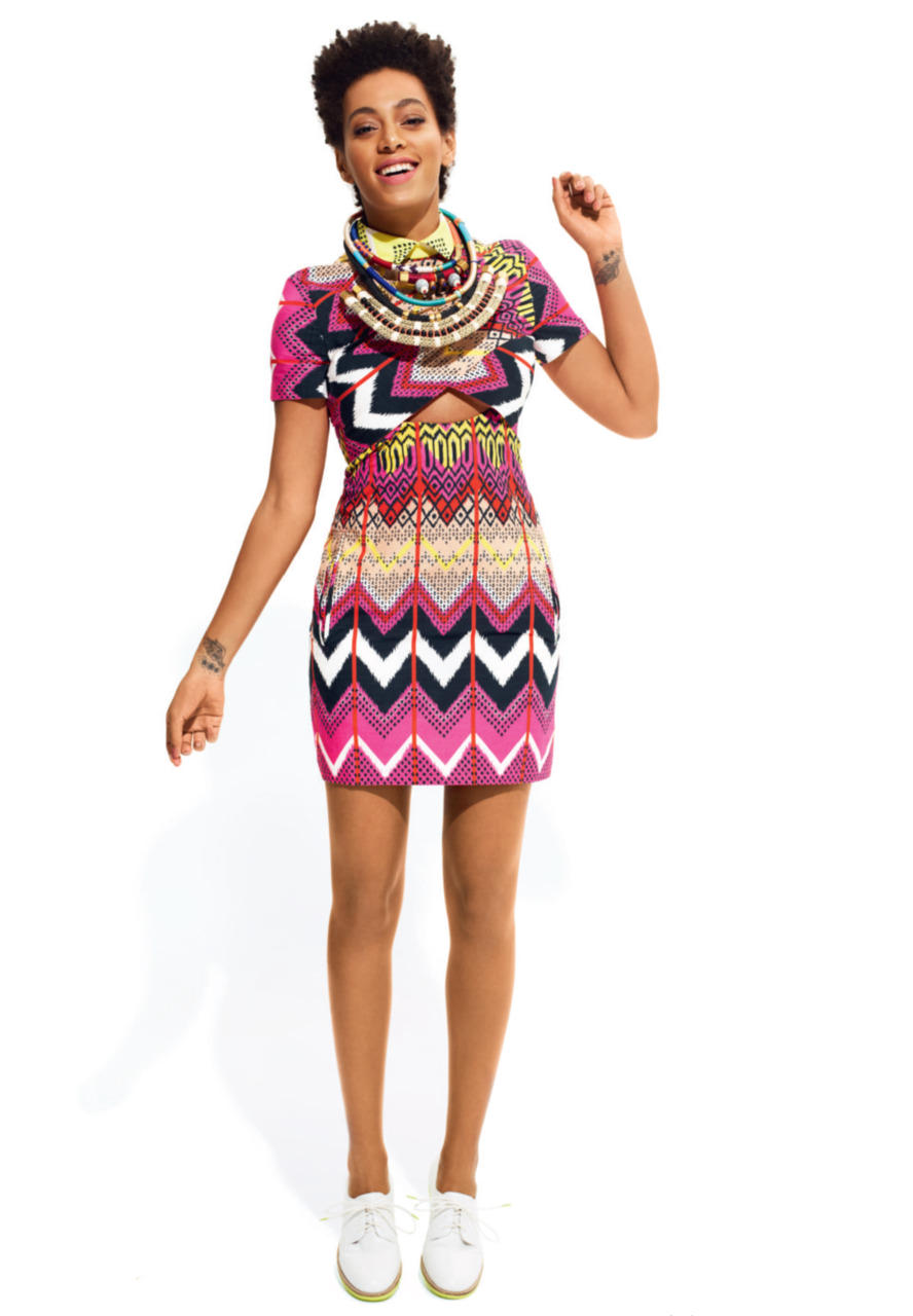 Embracing A trend : Solange Knowles and African prints - Fashion +1 ...