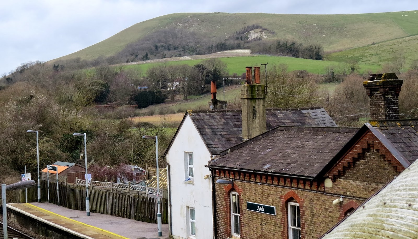 Grandma P's Ramblings Through Life: Glynde and Beddingham Hill. Part 1.