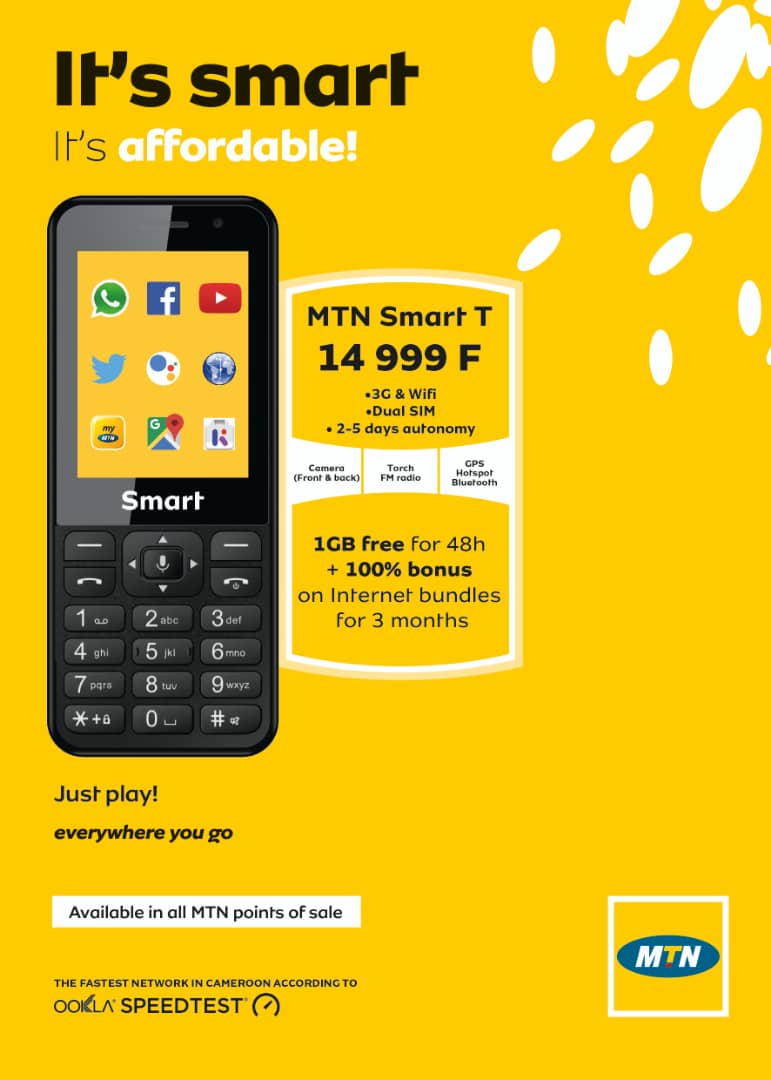 IT'S SMART & AFFORDABLE! + 1 GB & 100% BONUS........