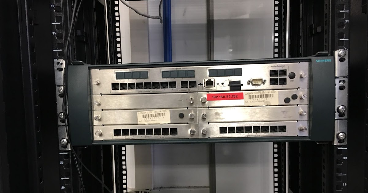 Centralita Siemens Hardware HIPATH 3500
