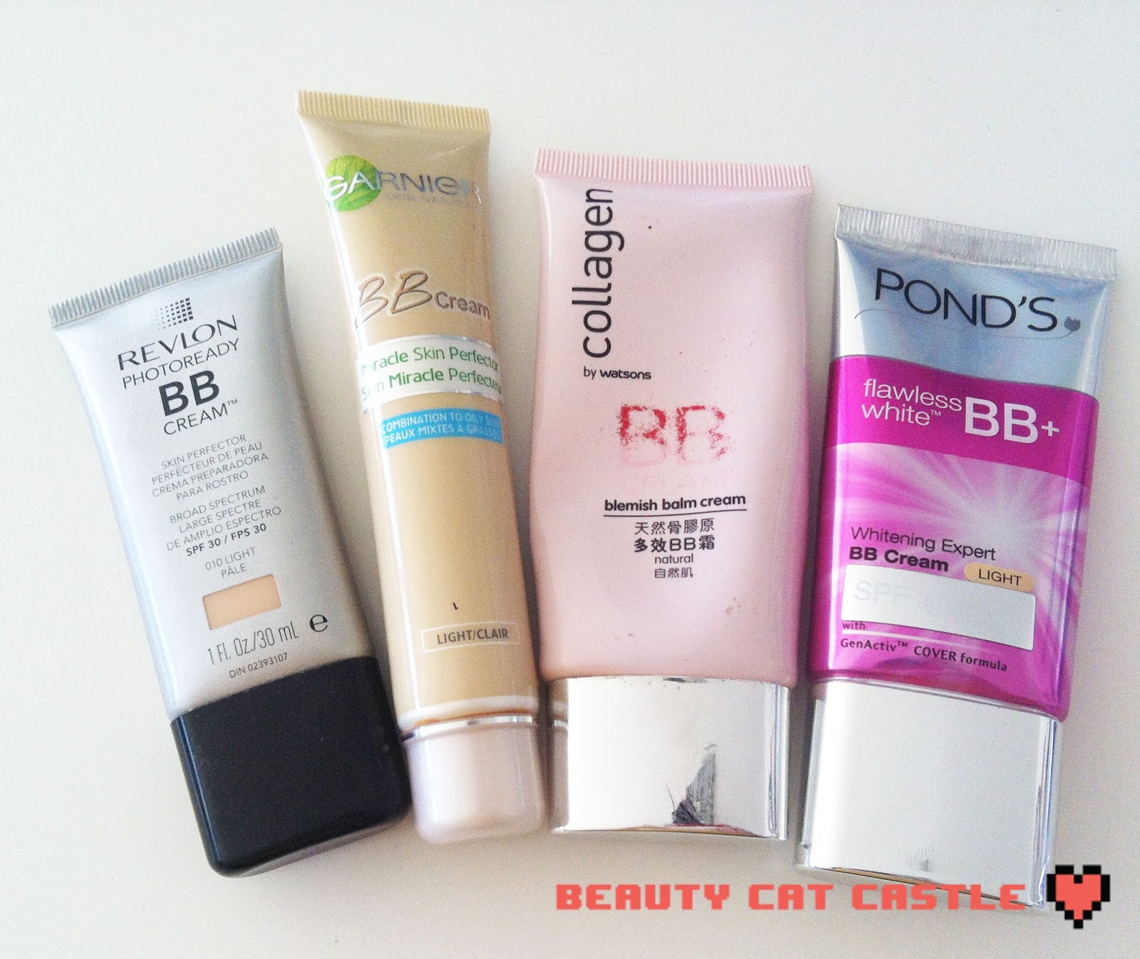 Beauty Cat Castle: BB Cream Comparison