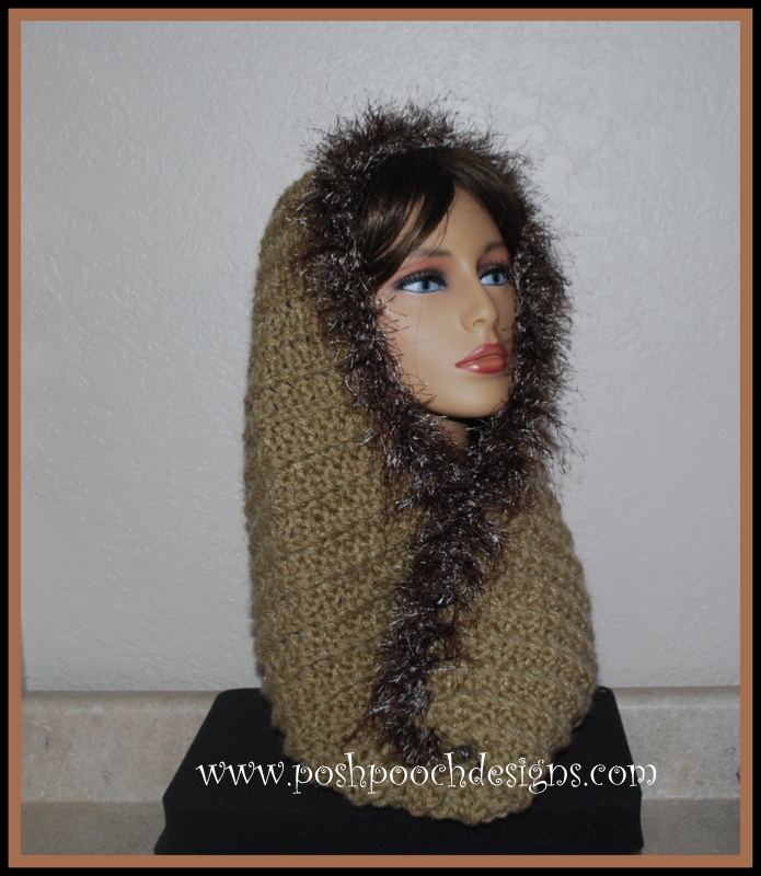 Posh Pooch Designs : Fur Trimmed Cowl Crochet Pattern And Tips For ...