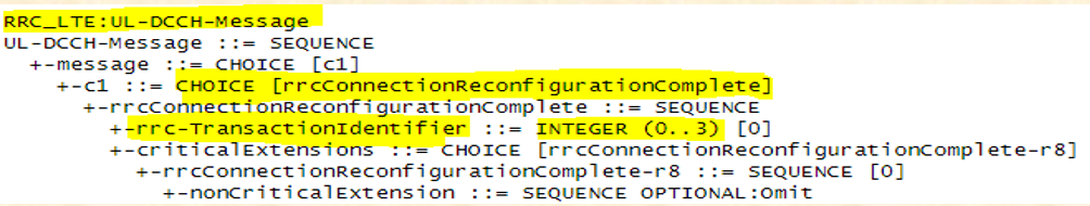 RRC - LTE/IMS reference